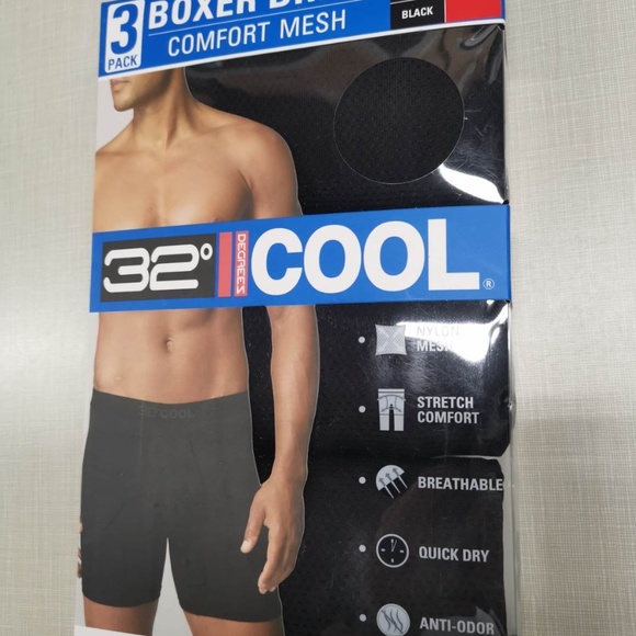 32 Degrees | Shorts | 32 Degrees Mens Cool Boxer Brief 3pk | Poshmark